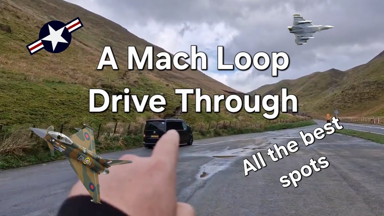 Where to view Fighter Jets In Wales? Mach Loop Drive Through Guide ...
