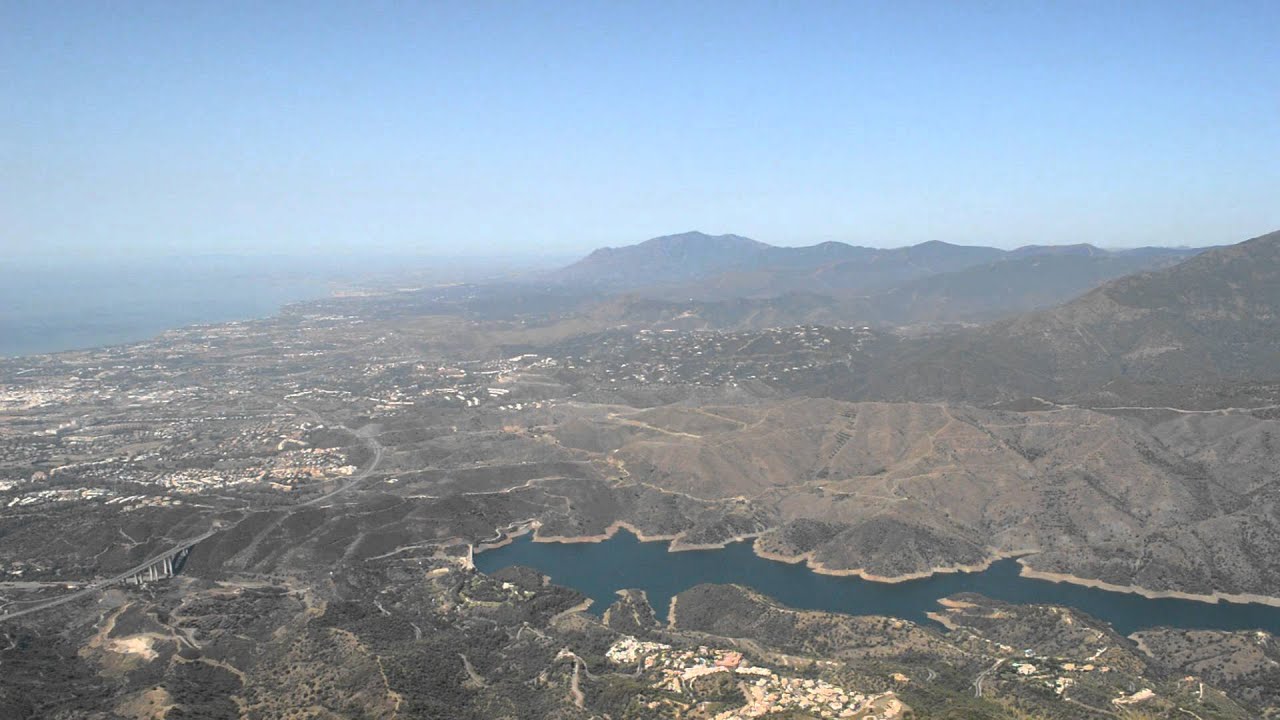 View from the top of La Concha Marbella.MOV - YouTube