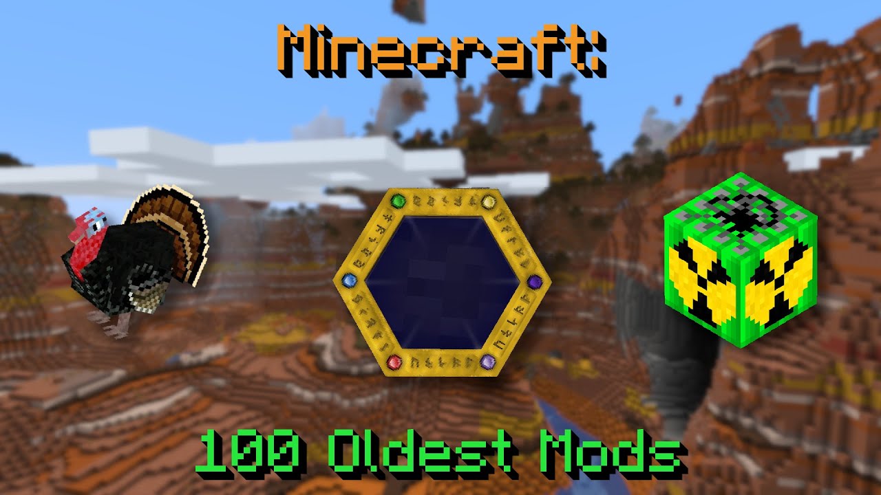 History of Minecraft's Oldest Mods - YouTube