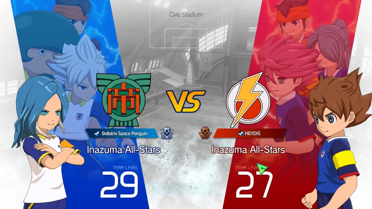 Ranked Match Gameplay 01 Inazuma Eleven Victory Road Worldwide Beta ...