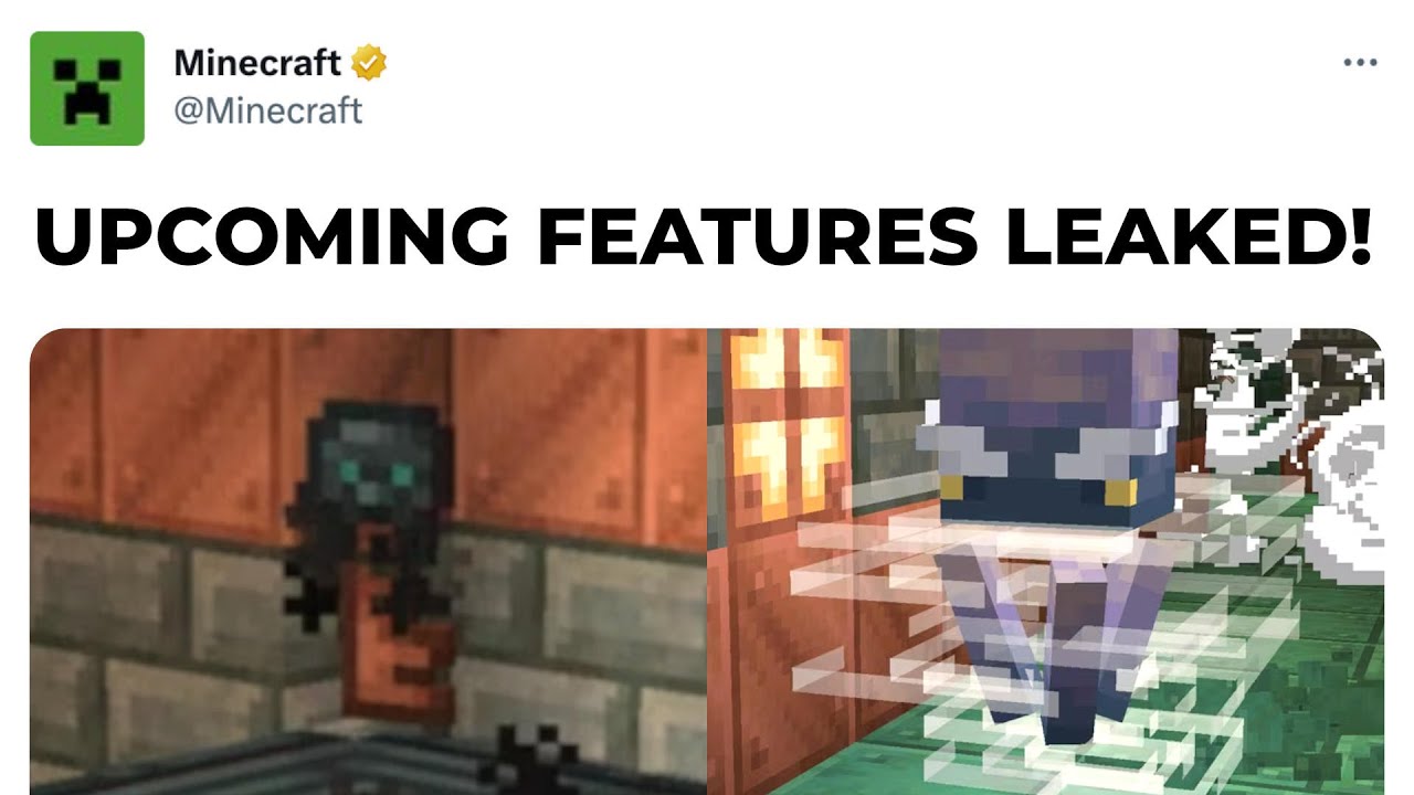 MOJANG JUST LEAKED SOME HUGE MINECRAFT 1.21 FEATURES! - YouTube