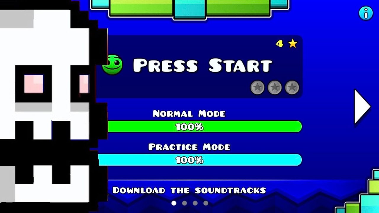 Geometry Dash Press Start COMPLETE - YouTube
