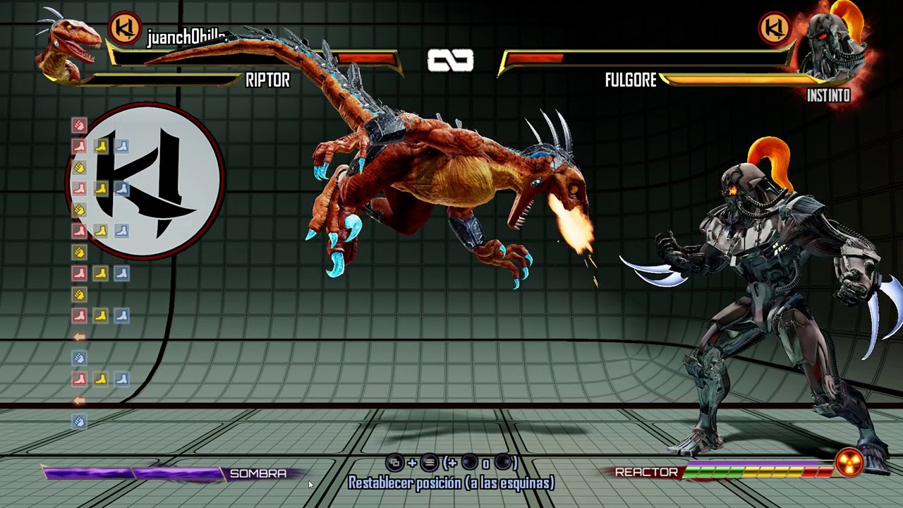 killer instinct 2013 riptor move list - YouTube
