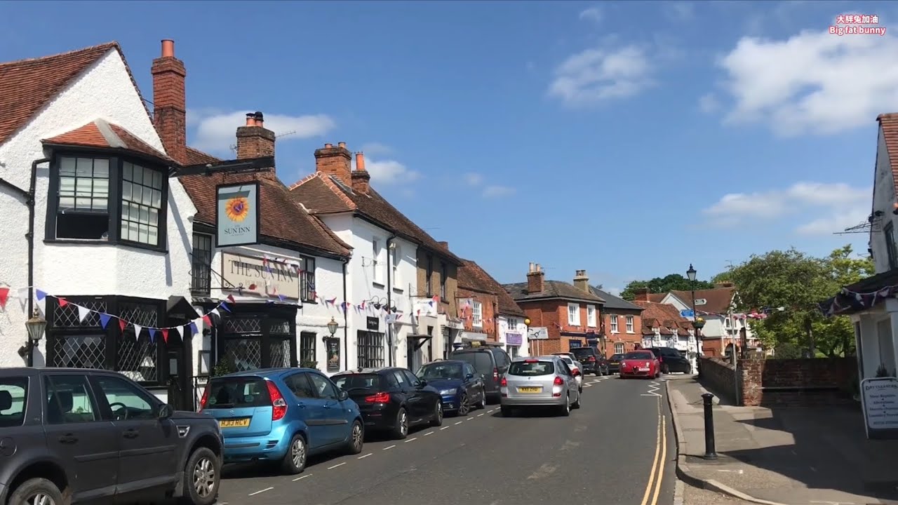 Chobham high street #town walk#England, UK 2022 - YouTube