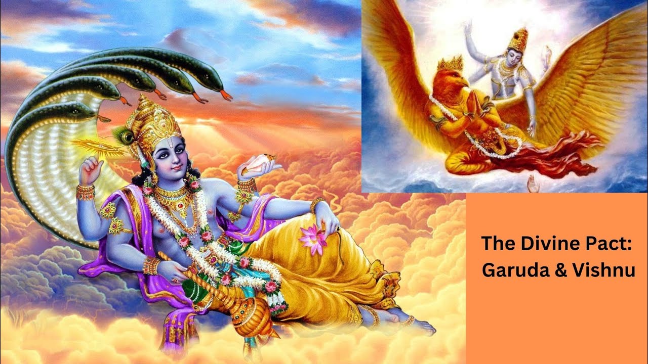 Why Lord Garuda Became Lord Vishnu's Vehicle | The Boon of Immortality ...