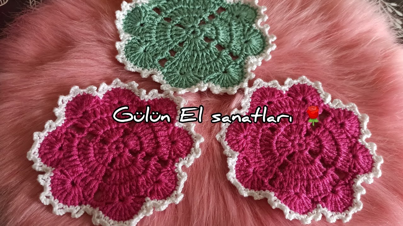 Çok Kolay Tığ işi Motif Yapımı Very Easy Crochet Motif Making - YouTube