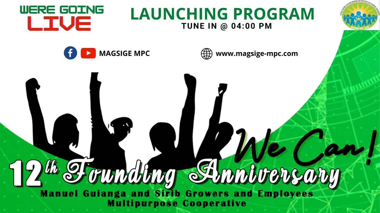 THE 12th FOUNDING ANNIVERSARY OF MAGSIGE MPC - LAUNCHING PROGRAM - YouTube