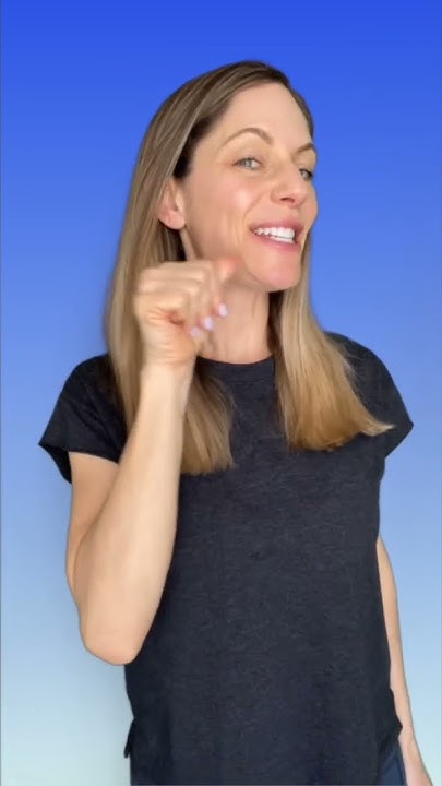 How to Sign - TODAY- TOMORROW - YESTERDAY - Sign Language - ASL #shorts ...