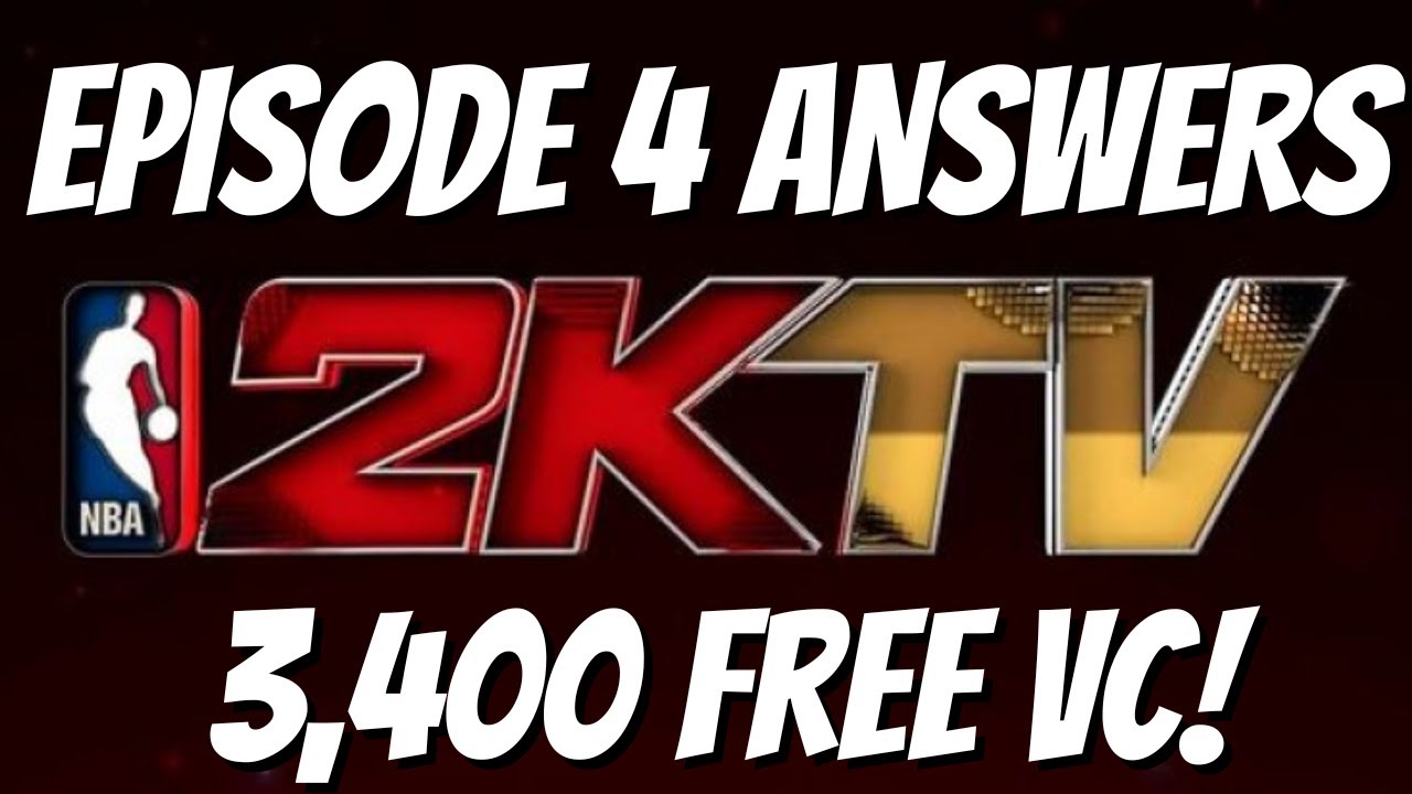 3,400 FREE VC! All NBA 2K23 2KTV Episode 4 Answers! - YouTube