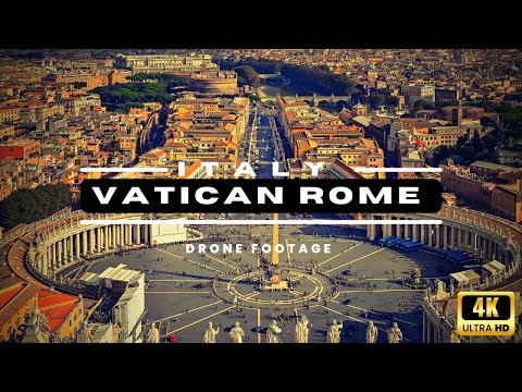 VATICAN ROME, ITALY 🇮🇹 - 4K UHD - BY DRONE - YouTube