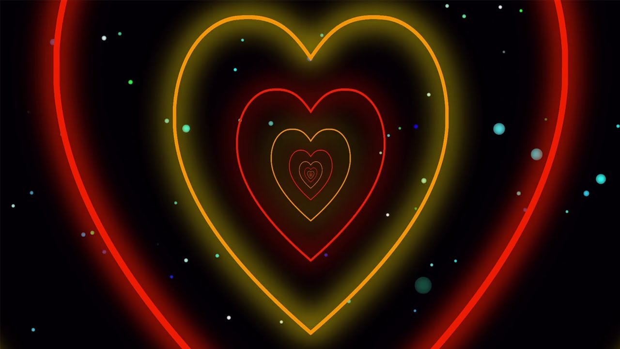 Beautiful Abstract Purple Wallpaper Heart Animated Background Video ǁ ...