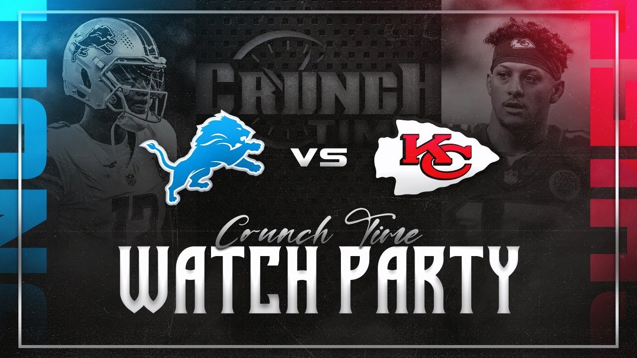 Detroit Lions vs. Kansas City Chiefs Preseason Watch Party LIVE ...