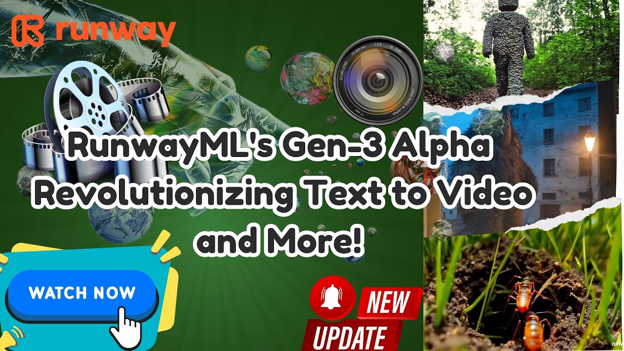 RunwayML's Gen-3 Alpha: Revolutionizing Text to Video and More! || #ai ...