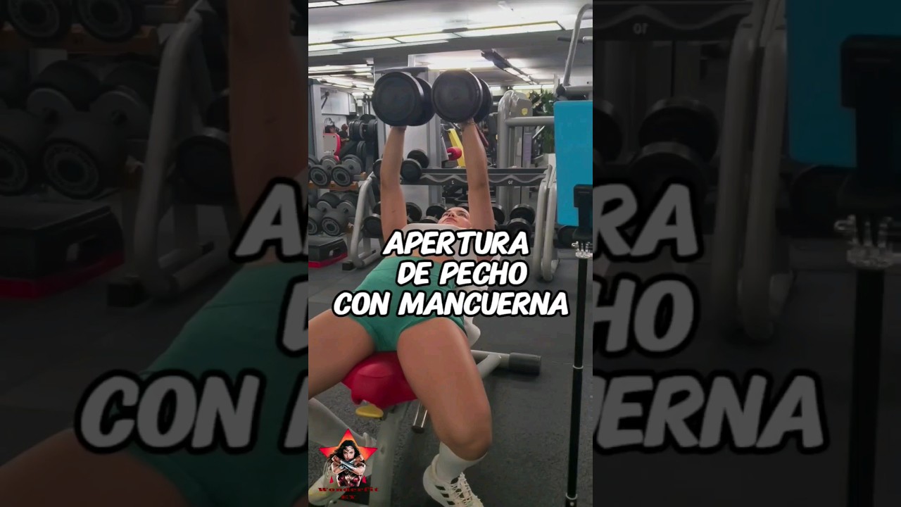 APERTURA DE PECHO CON MANCUERNA - YouTube