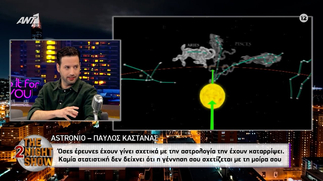 Παύλος Καστανάς: Όσες έρευνες έχουν γίνει σχετικά με την αστρολογία την ...