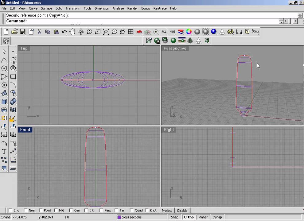 rhino prop blade.avi - YouTube