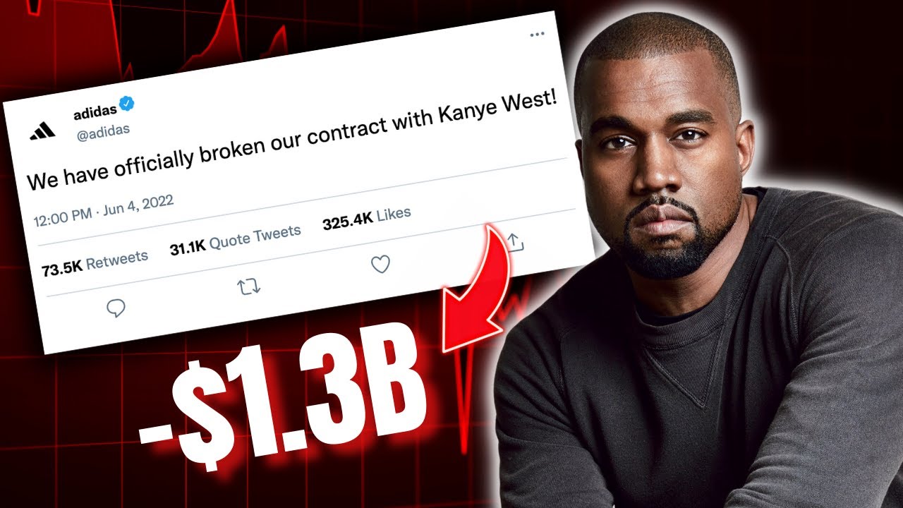 ADIDAS TERMINATED Their CONTRACT With KANYE WEST | NO LONGER in the ...