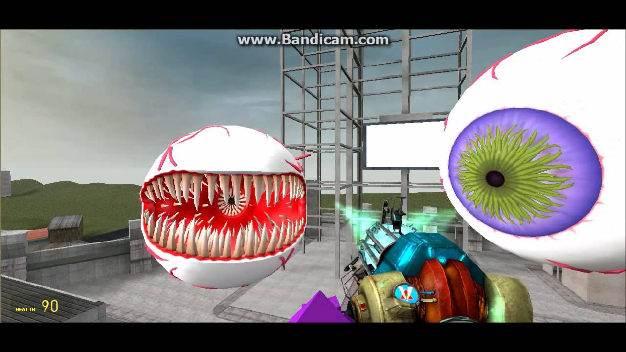 gmod sandbox addon showcase #4 eye of cutholu - YouTube
