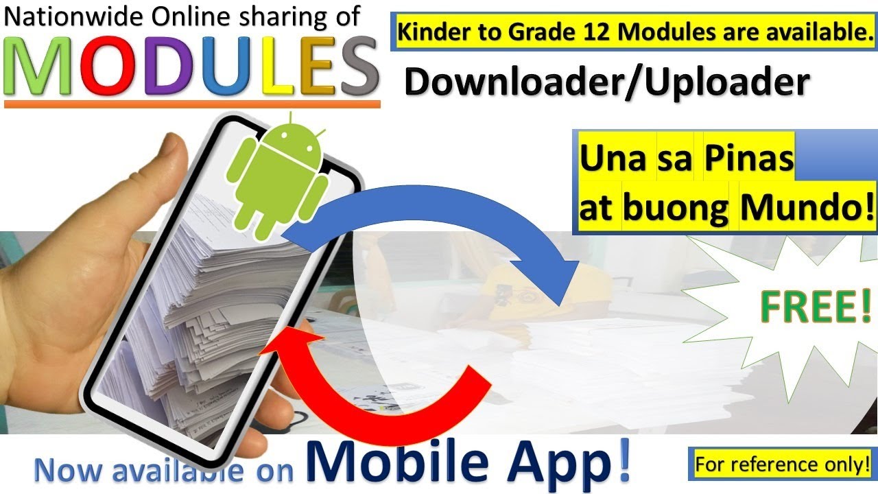 School Modules Uploader/Downloader now available on Mobile App 2nd ...