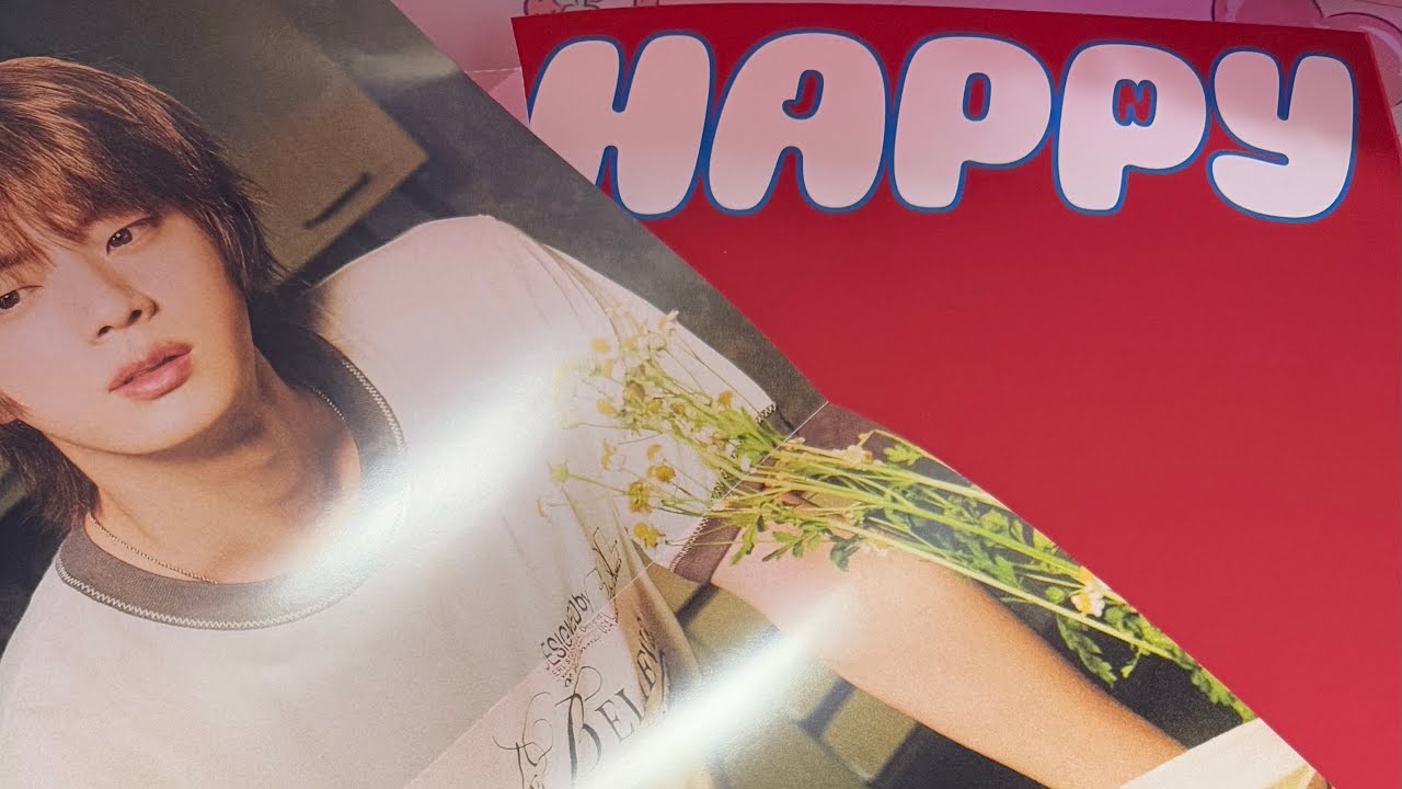 Unboxing Jin - Happy EP - YouTube