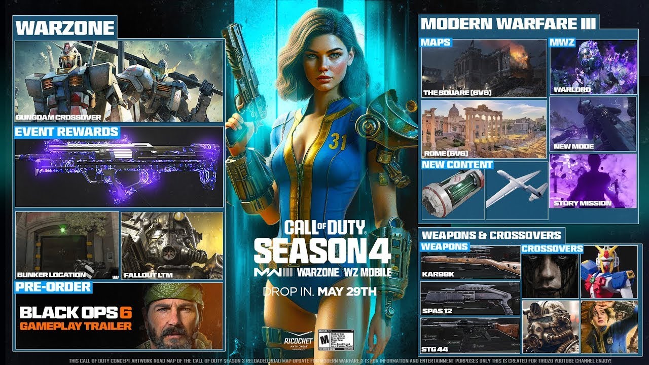 🔴LIVE Call Of Duty New Season 4 Update Mw3 Dropping In Hot Like Vegas ...