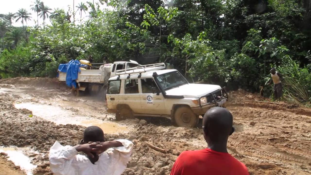 Main road to Kailahun, Sierra Leone - YouTube