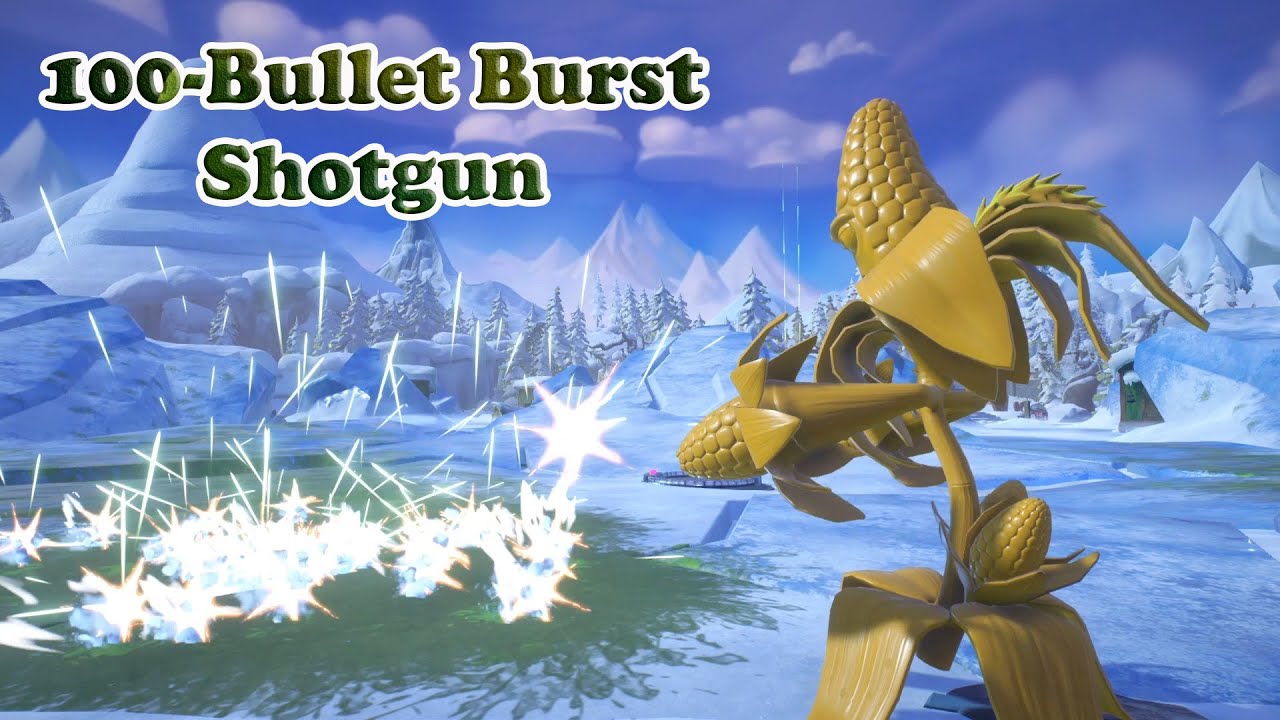 Corn's Shuck Shotgun (100-Bullet Burst) | Garden Warfare 2 - YouTube