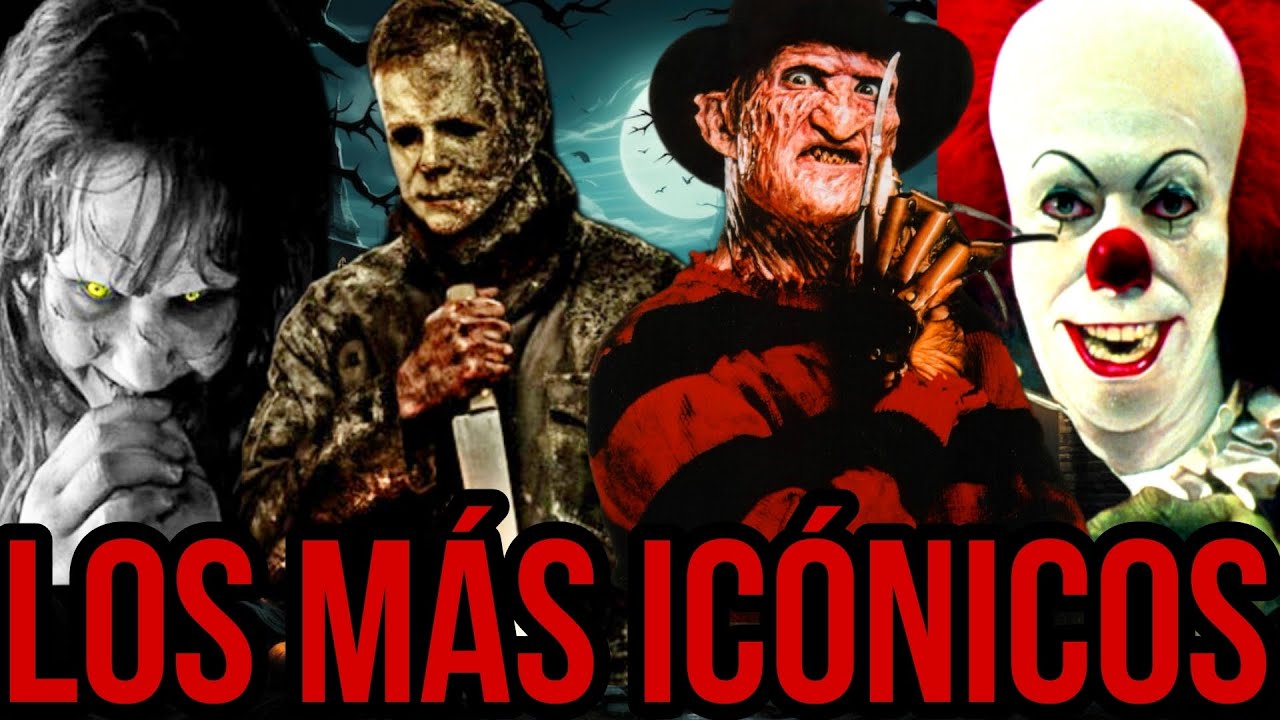 Los Mejores Personajes Del Cine De Terror 🎃 - YouTube