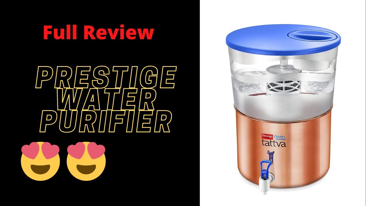 Prestige tattva water purifier (filter)| Review - YouTube