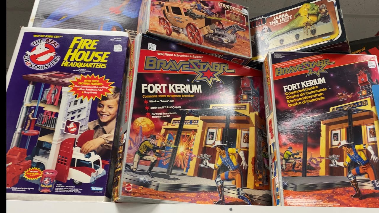 Toy Hunting at The Toy Department, look at all of these vintage action figure prototypes! - YouTube