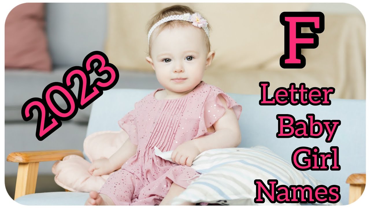 Muslim baby girl names starting letter F//modern baby girl names - YouTube