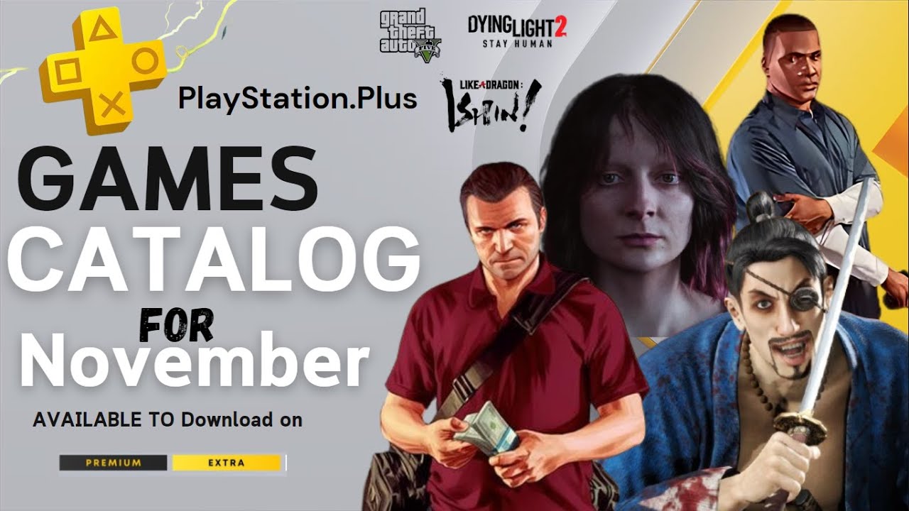 PS PLUS New Games Catalog For November 2024 - YouTube
