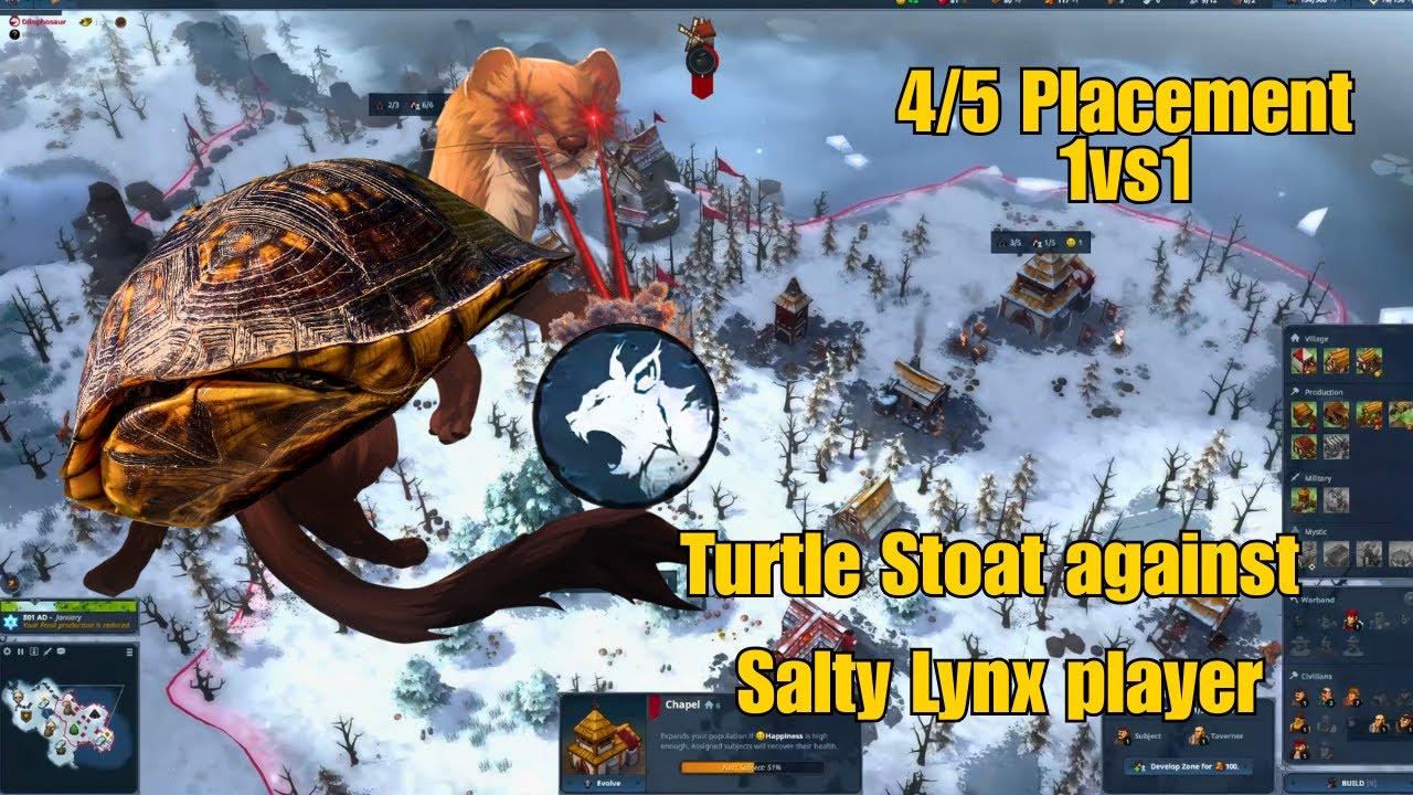 Turtling the STOAT in my ranked placement game - YouTube