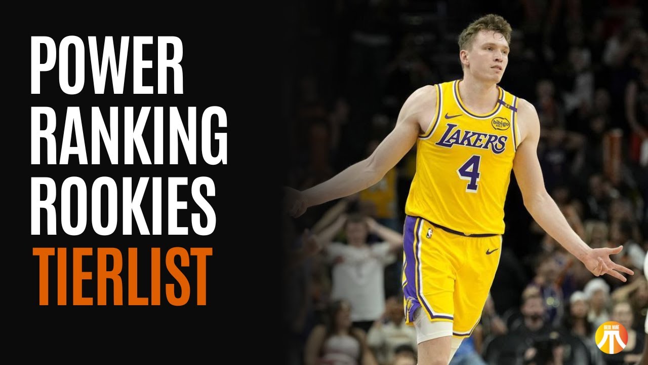 Power Ranking: Los Mejores Rookies de la NBA 2025 | Tierlist Definitiva ...