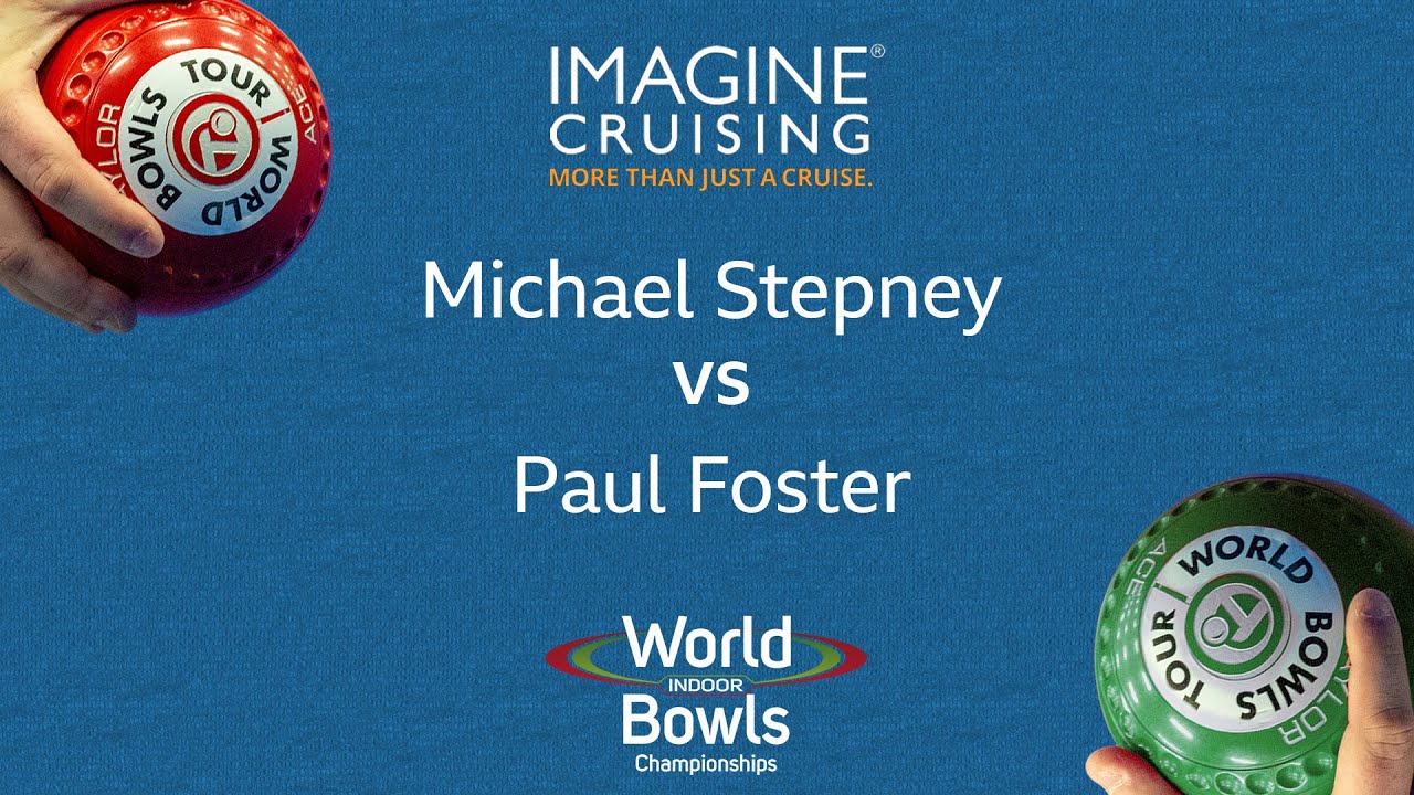 World Indoor Bowls Championship 2024 Michael Stepney vs Paul Foster ...