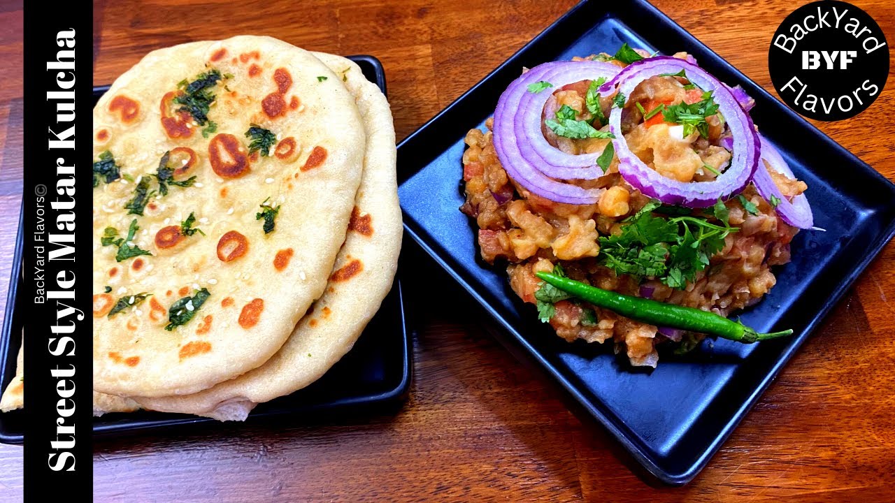 Street Style Matar Kulcha | How To Make Street Style Matar Kulcha ...