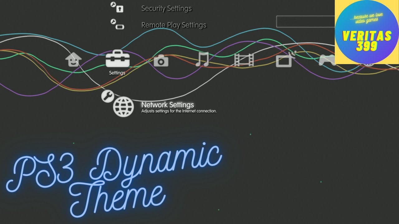 CHROMA - PS3 DYNAMIC THEME 4K - YouTube