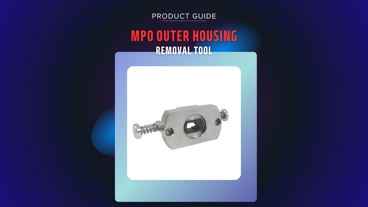 Infinite Cables: MPO Outer Housing Removal Tool (TL-MPO) - YouTube