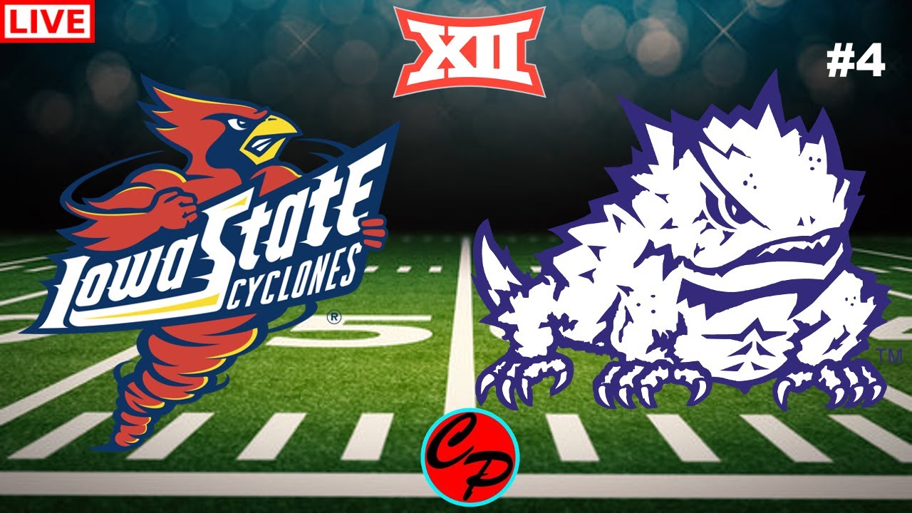 Iowa State vs TCU BIG 12 College Football Live Game Cast & Chat - YouTube