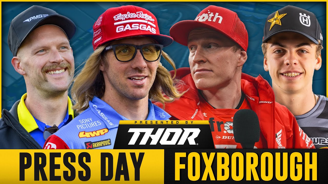 2024 Foxborough Supercross | Press Day ft. Barcia, Anstie, More - YouTube
