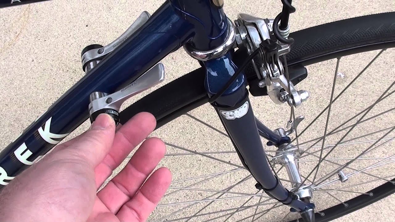 Restored 1987 Trek Roadbike - YouTube