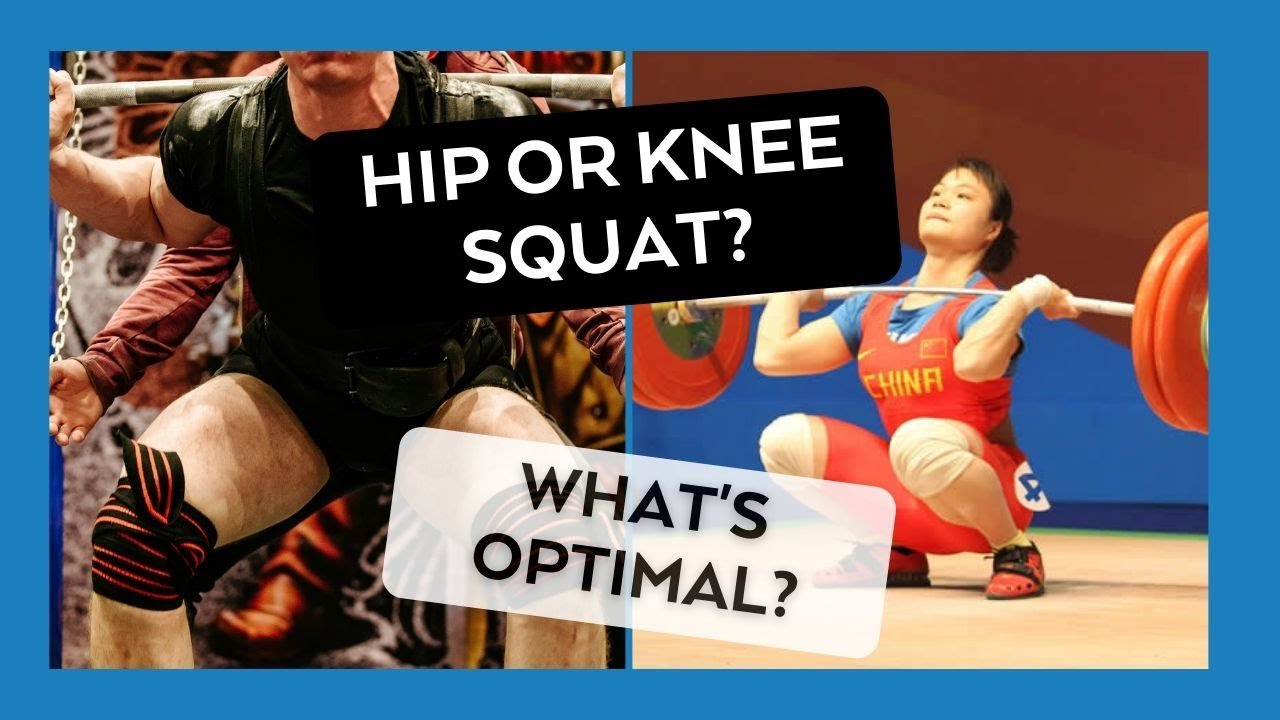 Knee or hip dominant Squat! Which one is better? - YouTube