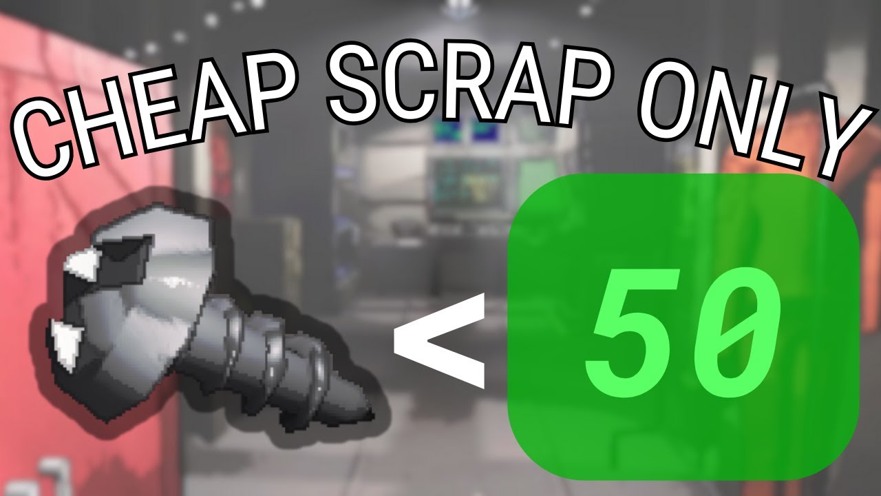 Cheap Scrap ONLY | Crew Challenge - YouTube