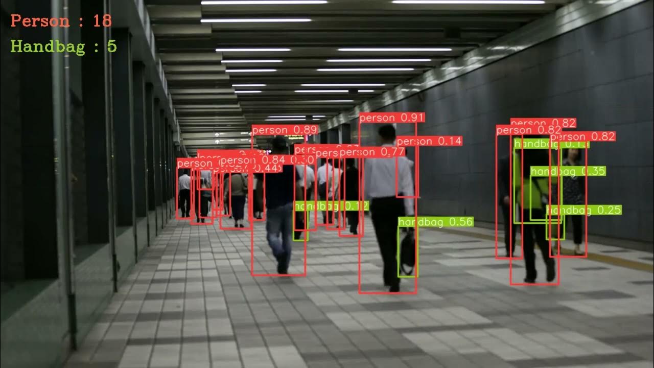 人数を瞬時に数えるAI/YOLOv5/Object_Counter/ - YouTube