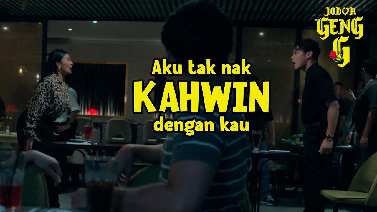 Aku Tak Nak Kahwin Dengan Kau! Scene | Jodoh Geng G - YouTube