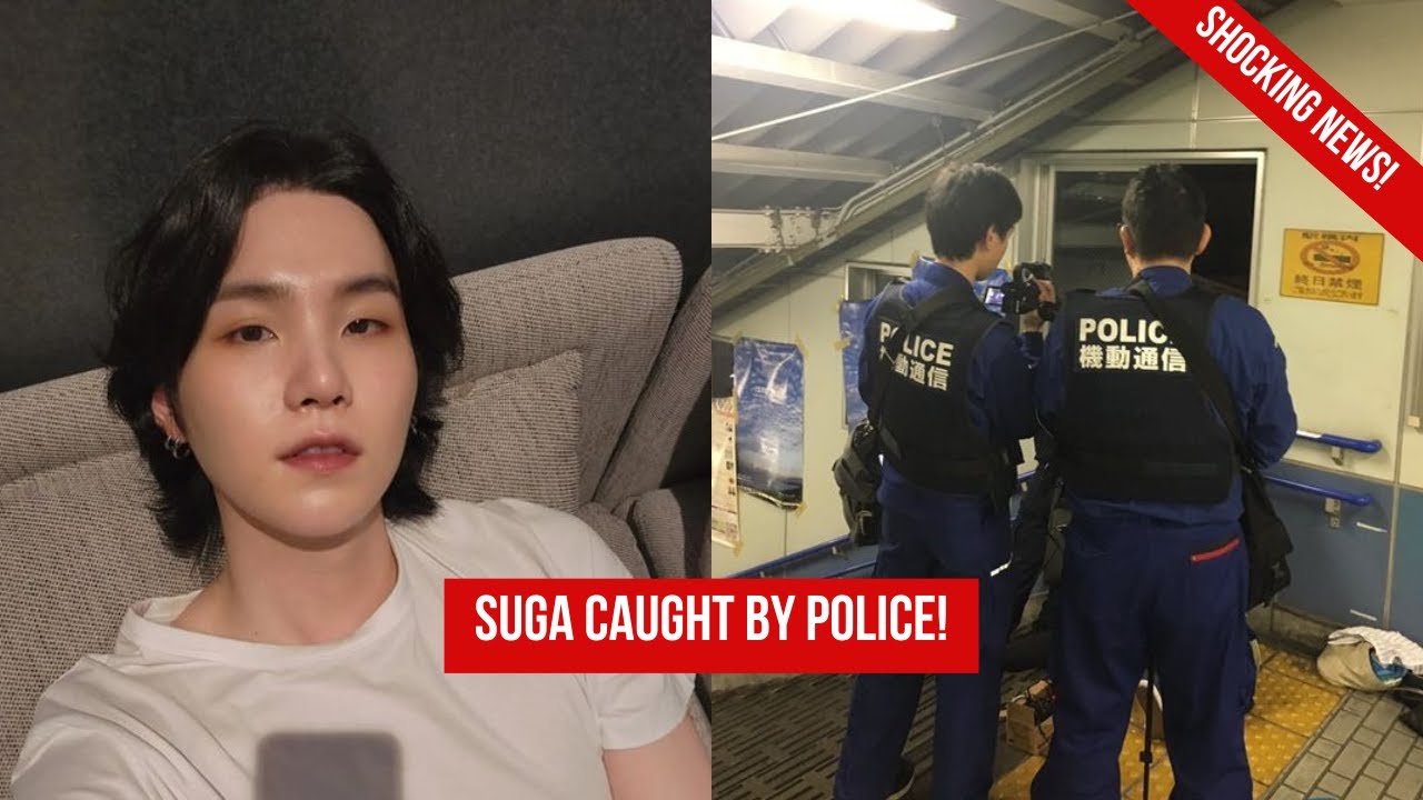🚨 SUGA BTS CAUGHT BY POLICE! 😱 Drunk Scooter Incident EXPOSED! 🚨 - YouTube