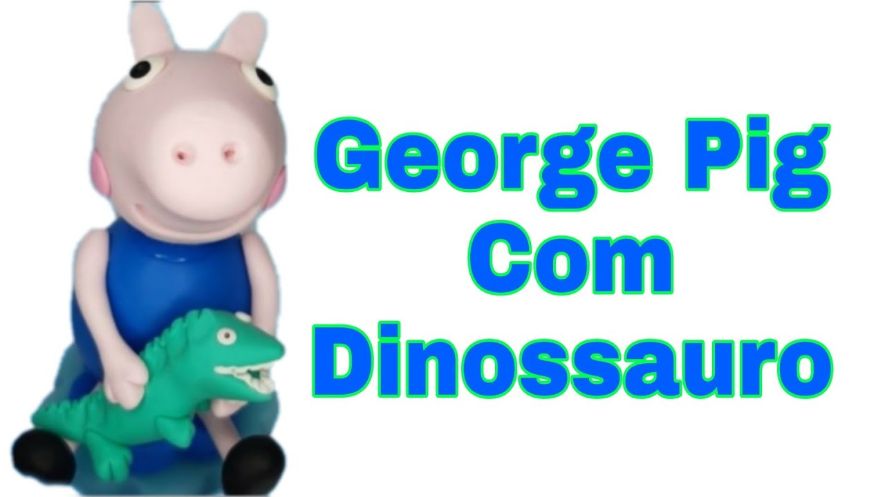 Diy - como fazer o George Pig de biscuit - YouTube