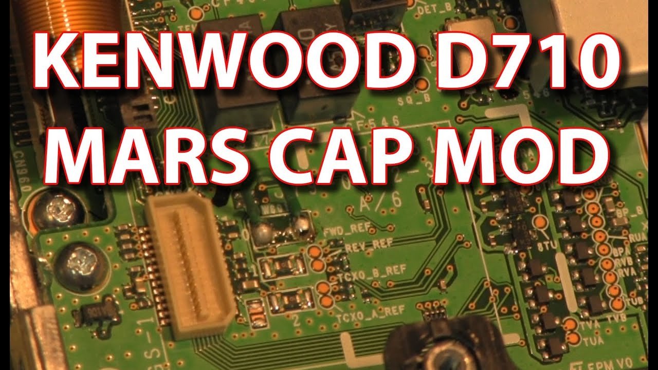 Kenwood TM D710 Mars Cap Unlock Mod - How to Expand Your UHF VHF Bands ...