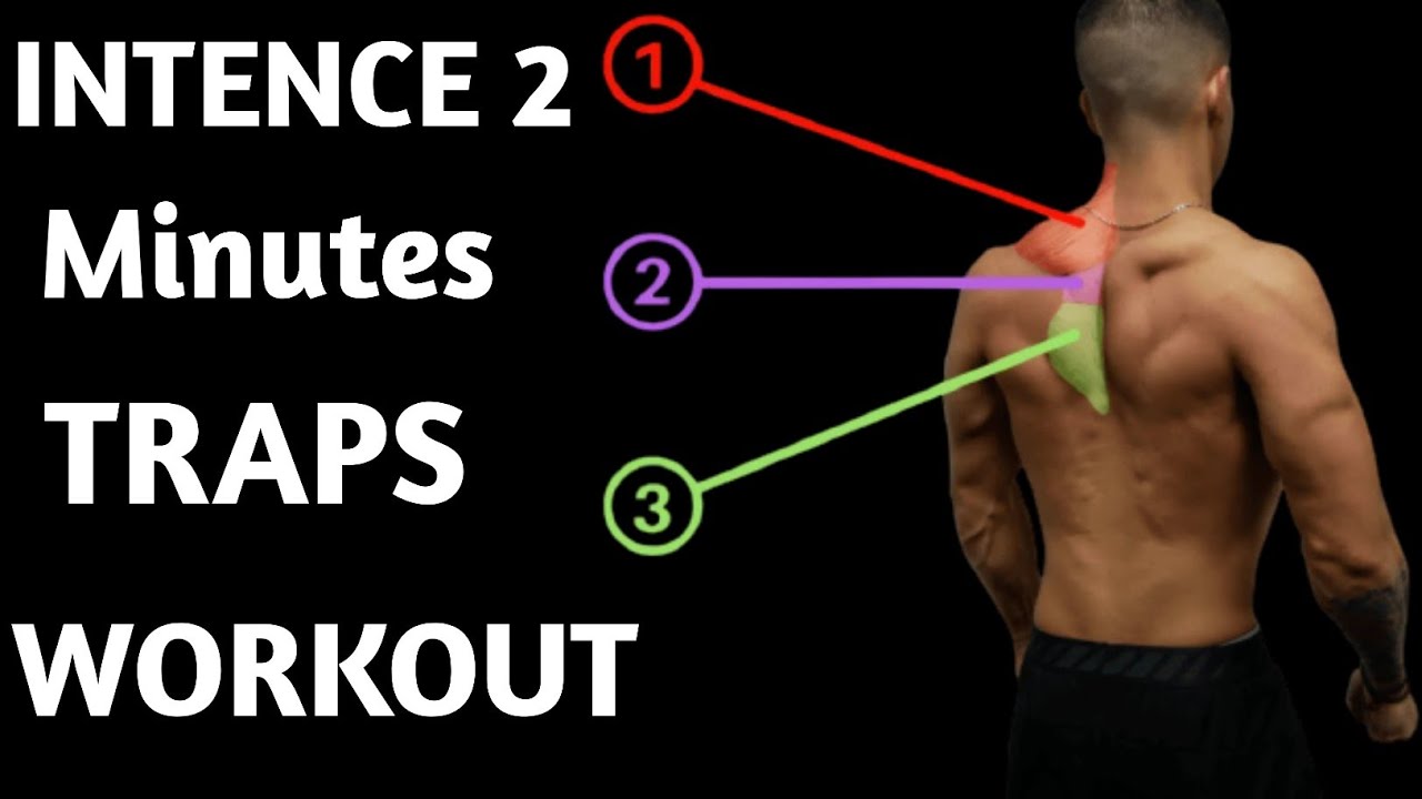 Intense 2 Minutes Traps Workout | How To Build Your Traps - YouTube