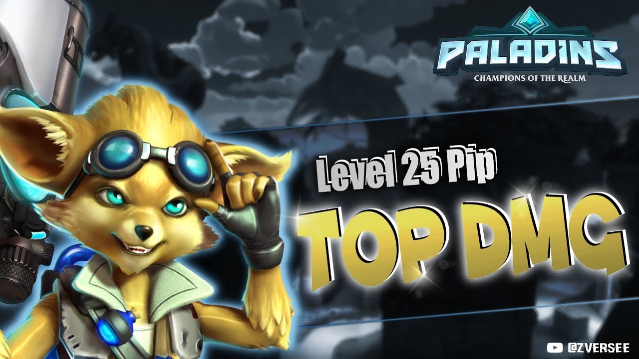 Paladins | Pip TOP Damage | High Level Gameplay - YouTube